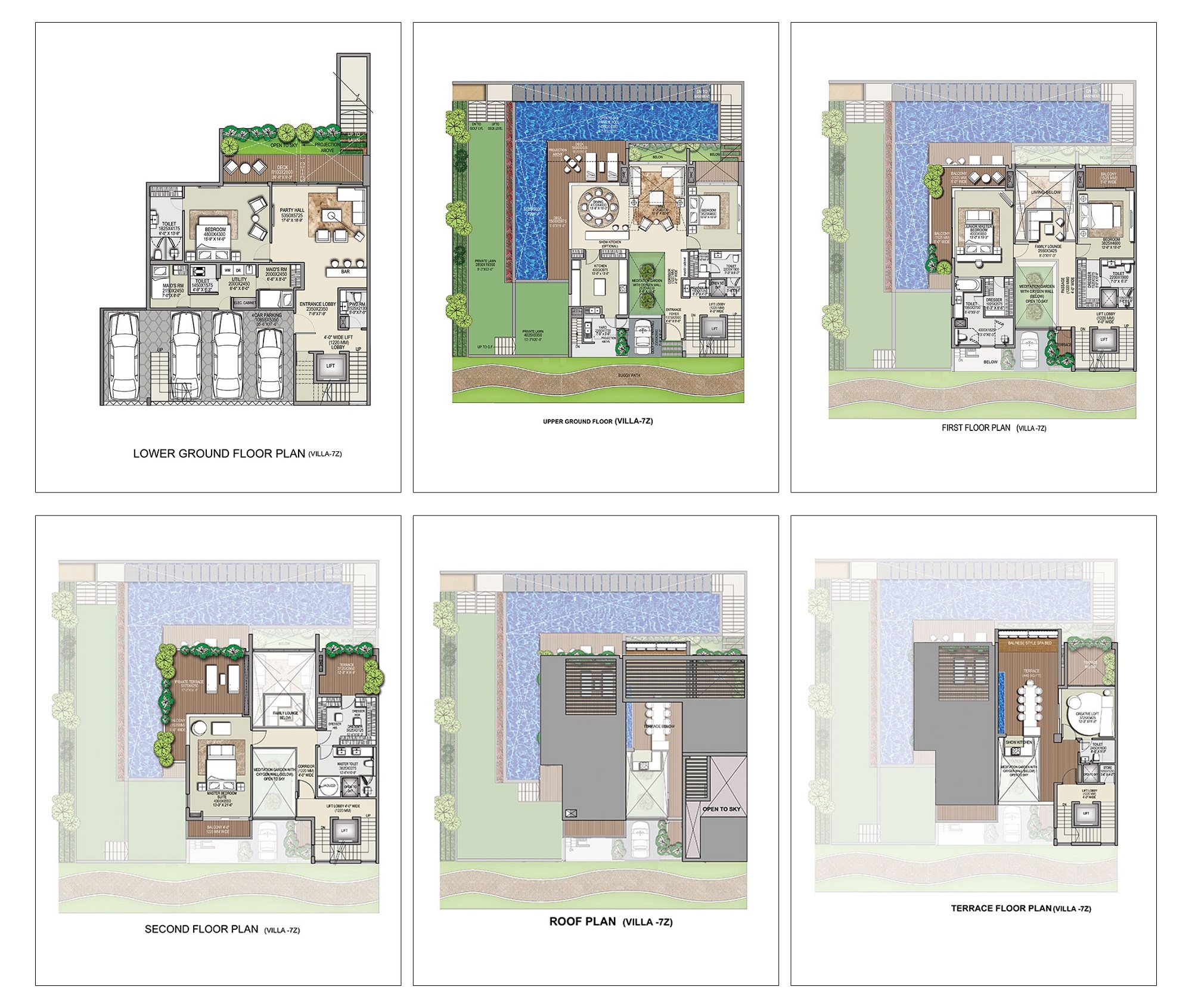 Rise Resort Residences Floor Plans - Tech Zone 4 Greater Noida, Greater ...