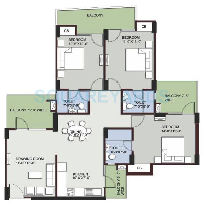 Supertech EcoVillage III in Noida Ext Sector 16B, Greater Noida @ 38.85 ...