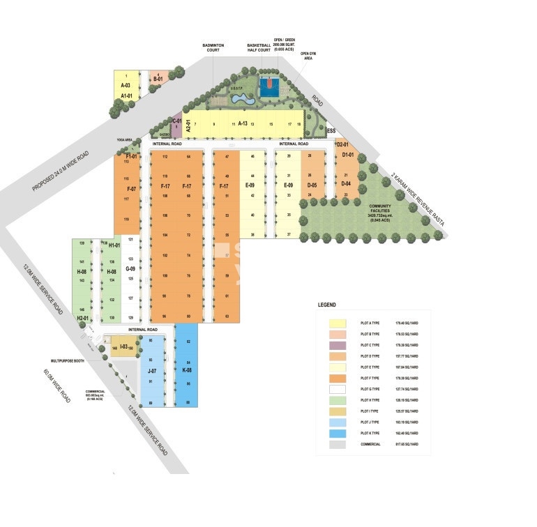 3B Estate 95 in Sector 95, Gurgaon @ 95.00 Lac - Floor Plans, Location ...