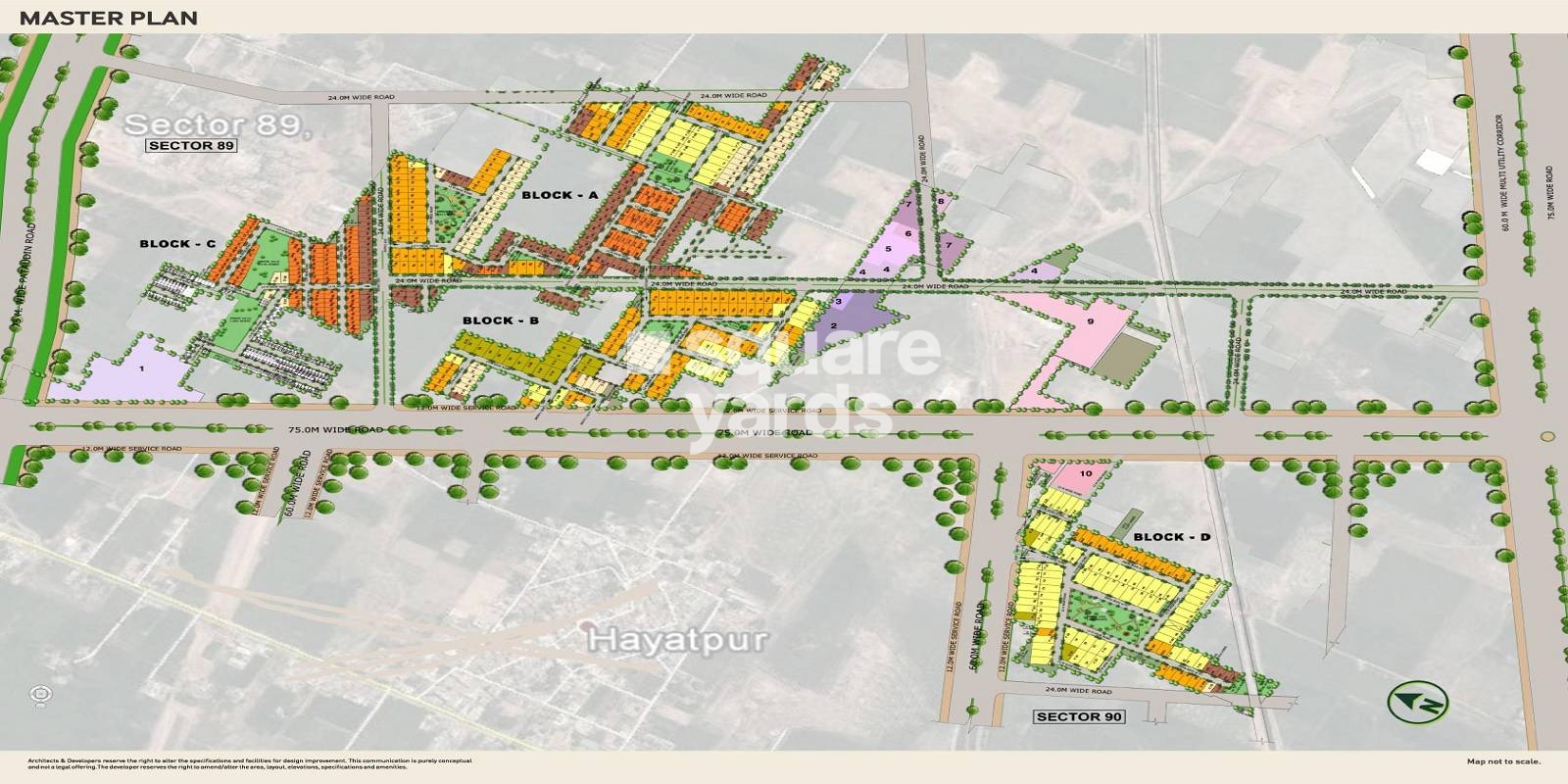 Ace Palm Floors in Sector 89, Gurgaon @ 1.05 Cr - Floor Plans, Location ...
