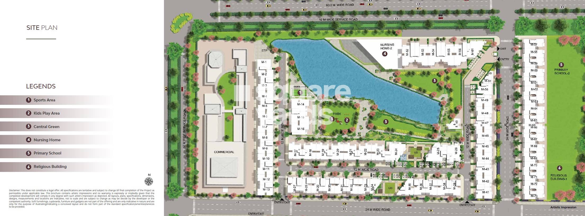 Adani Samsara Arya in Sector 60, Gurgaon @ 3.43 Cr - Floor Plans ...