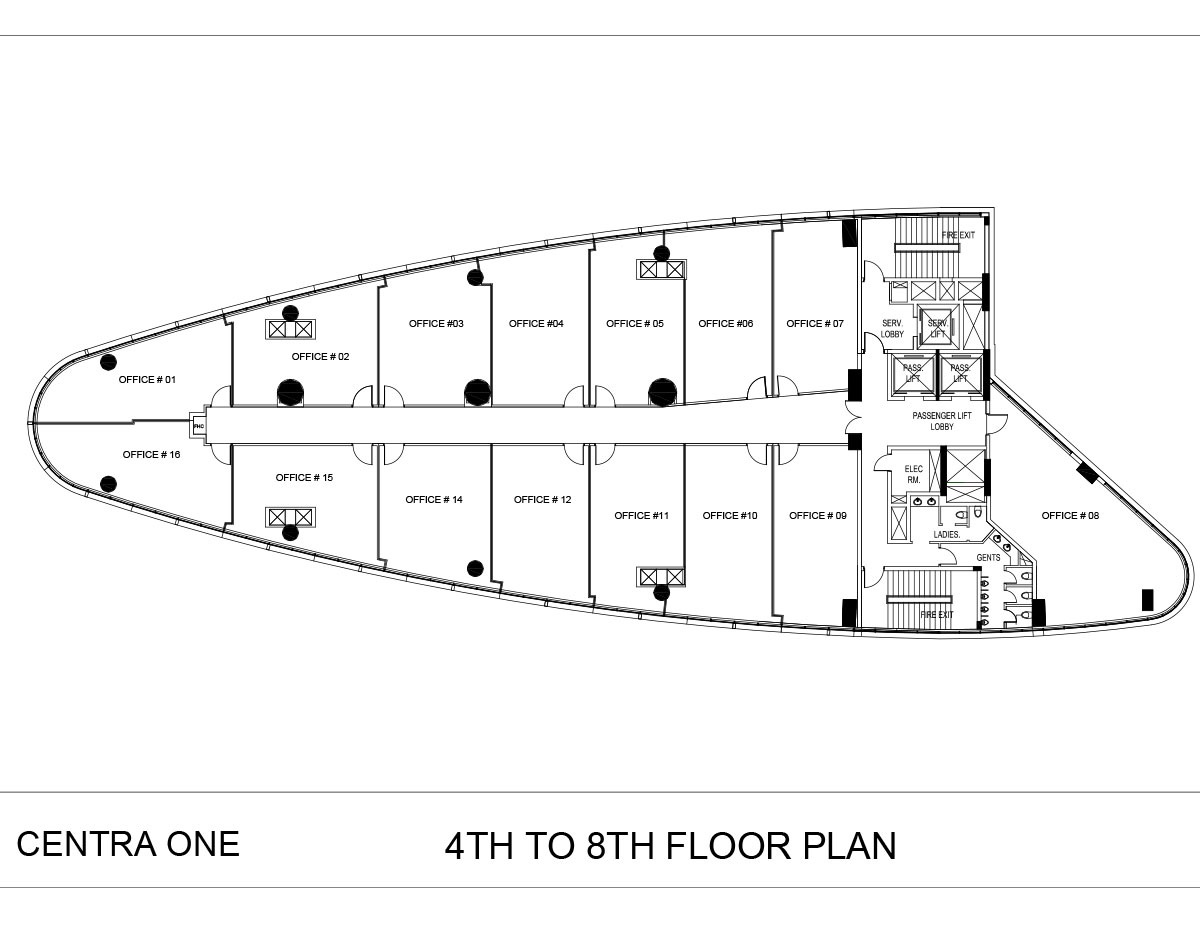 BPTP Centra One in Sector 61, Gurgaon @ 22.20 Lac - Floor Plans ...