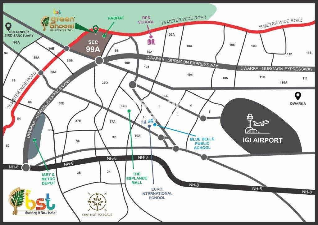 BST Green Bhoomi in Sector 99A, Gurgaon @ 1.09 Cr - Floor Plans ...