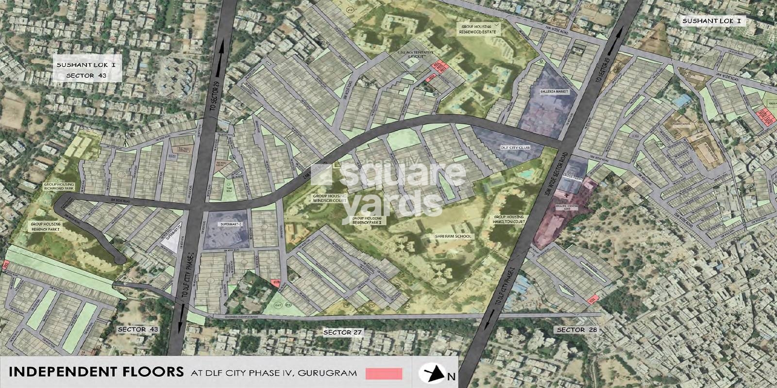 DLF Signature Residences in DLF Phase IV, Gurgaon @ 4.00 Cr - Floor ...