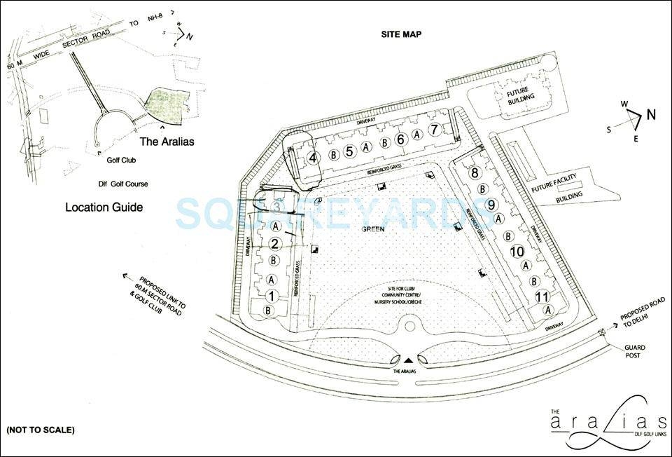 DLF The Aralias in Sector 42, Gurgaon @ 22.20 Cr - Floor Plans ...
