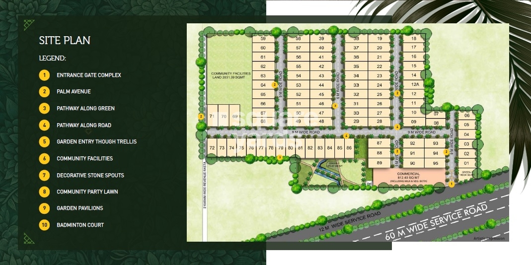 GLF Palm Meadows in Sector 78, Gurgaon @ 2.52 Cr - Floor Plans ...