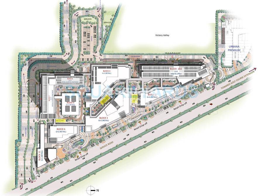 M3M One Key Resiments in Sector 67, Gurgaon @ 89.09 Lac - Floor Plans ...
