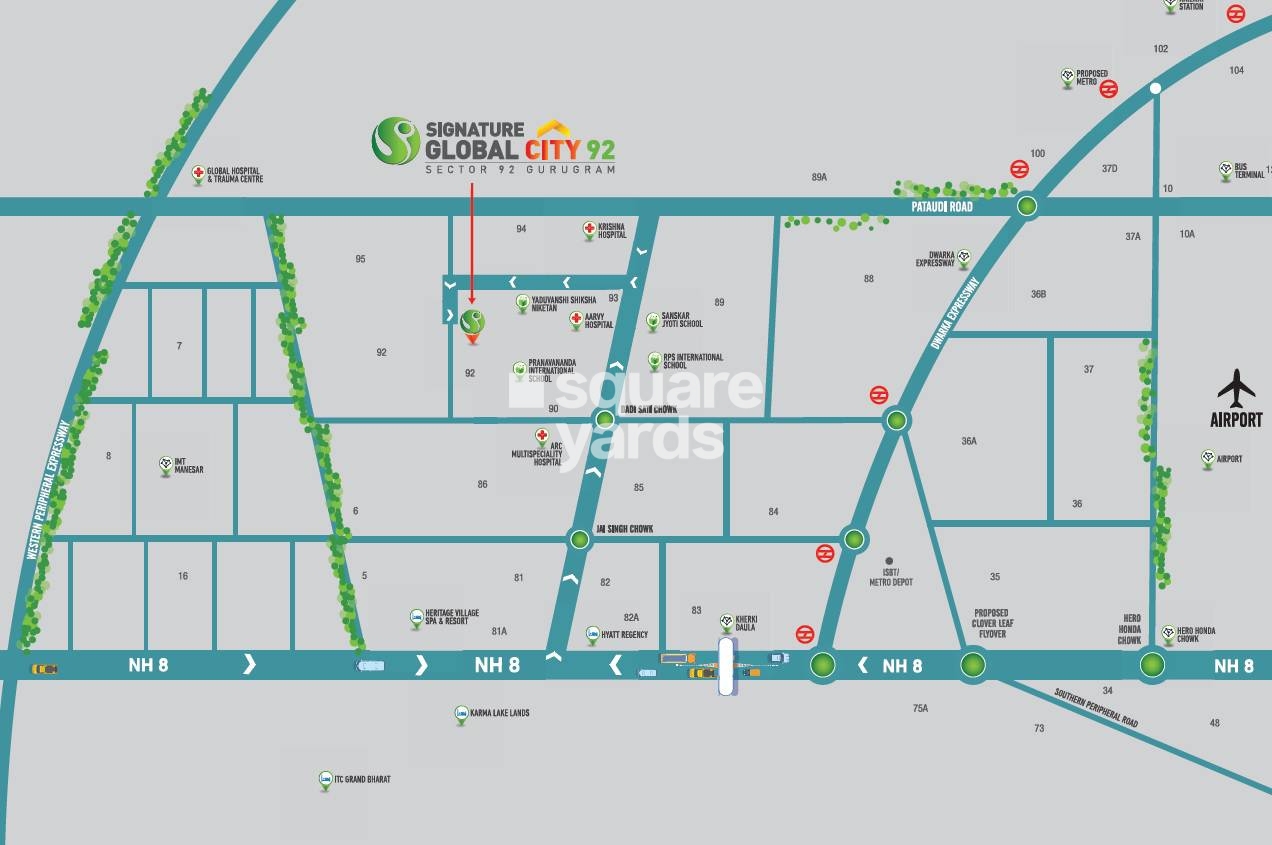 Signature Global City 92 in Sector 92, Gurgaon @ 1.49 Cr - Floor Plans ...