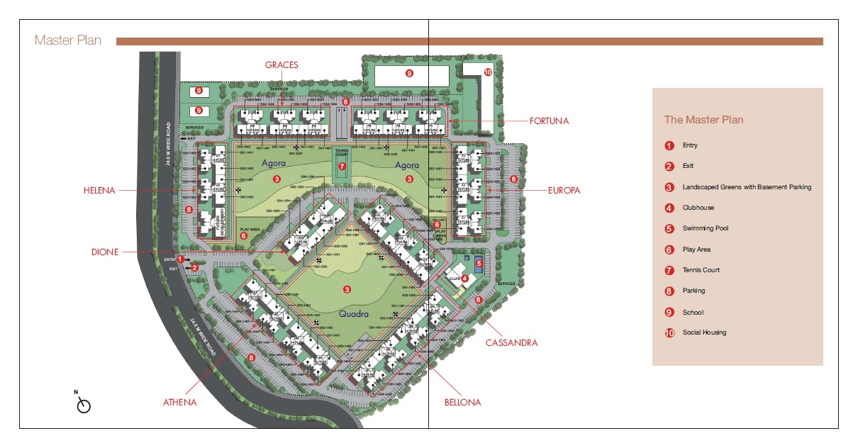 Unitech Uniworld Resorts-The Residences in Sector 33, Gurgaon @ 1.06 Cr ...