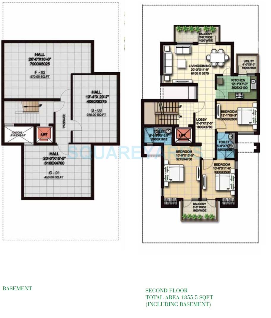Anant Raj The Estate Floors in Sector 63A, Gurgaon @ 1.57 Cr - Floor ...