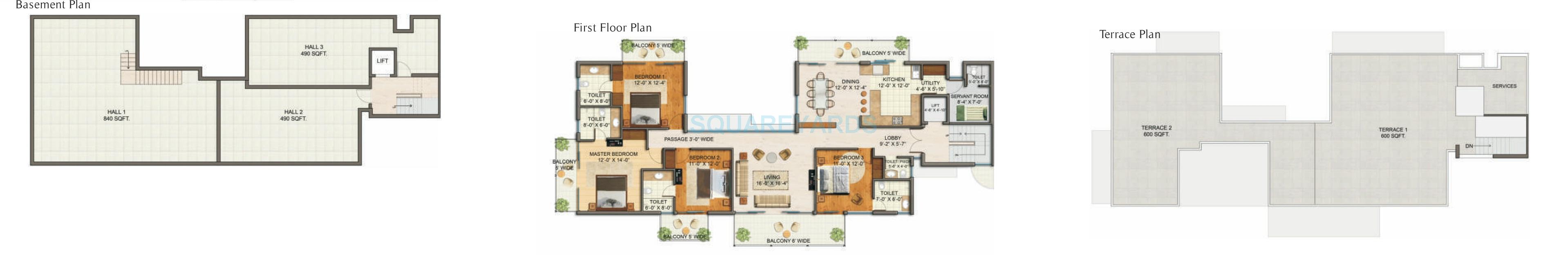 BPTP Amstoria Country Floor in Sector 102, Gurgaon @ 1.14 Cr - Floor ...