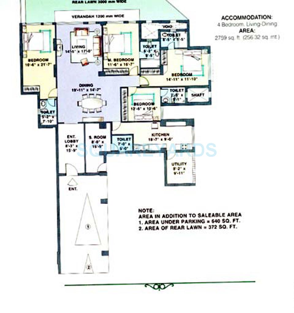 DLF Trinity Towers in DLF Phase V, Gurgaon @ Price on Request - Floor ...