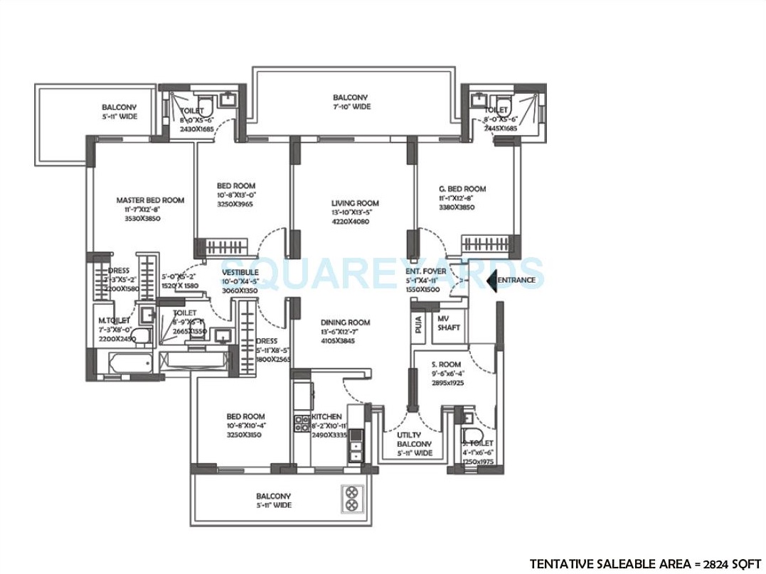 DLF Ultima Phase II Floor Plans - Sector 81, Gurgaon