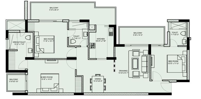 ILD Greens in Sector 37C, Gurgaon @ 69.00 Lac - Floor Plans, Location ...