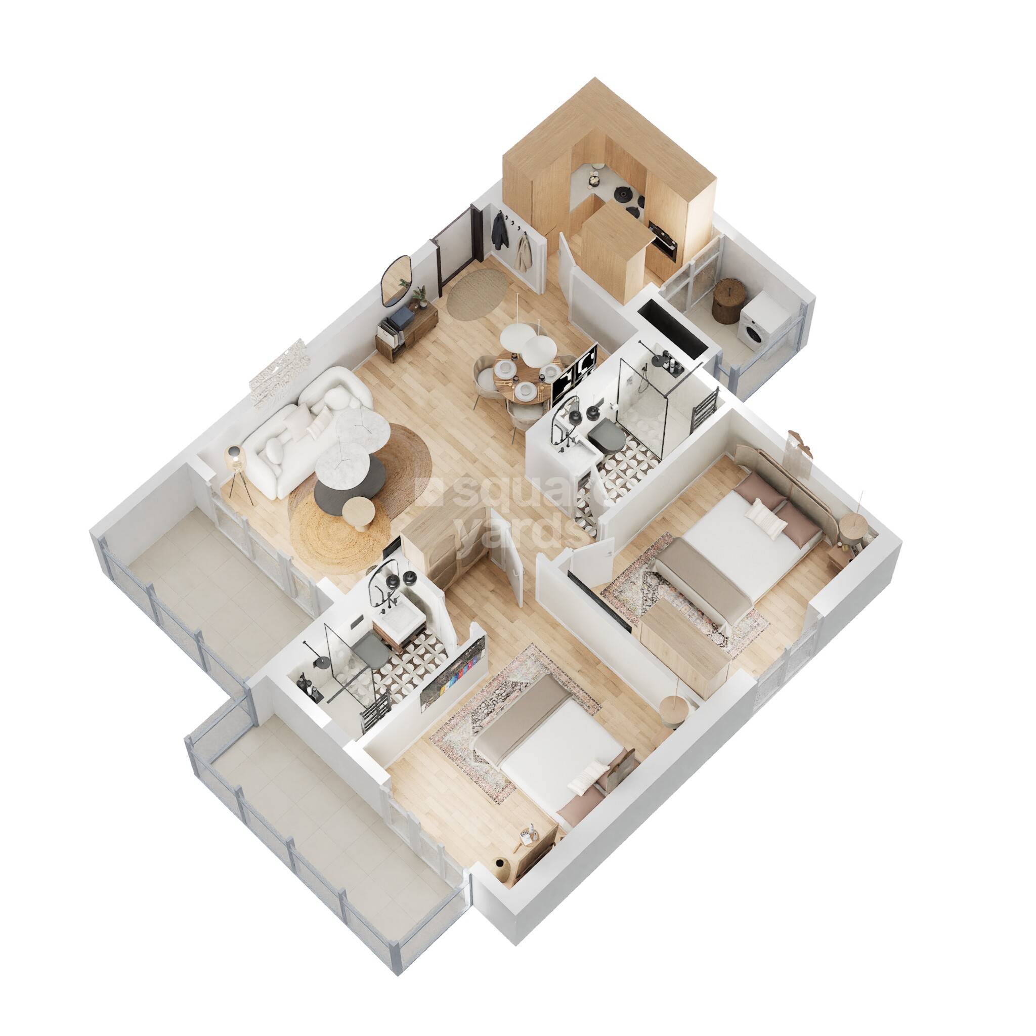 M3M Flora 68 Floor Plans - Sector 68, Gurgaon