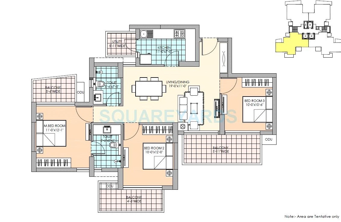 M3M Marina in Sector 68, Gurgaon @ 1.09 Cr - Floor Plans, Location Map ...