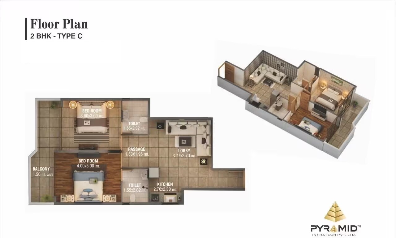Pyramid Midtown Sector 59, Gurgaon | Price List, Floor Plan, Reveiws ...