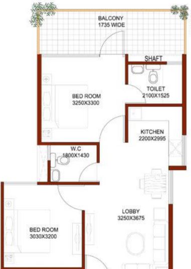 Resale 2 Bedroom 735 Sq.Ft. Apartment in Signature Global Synera ...