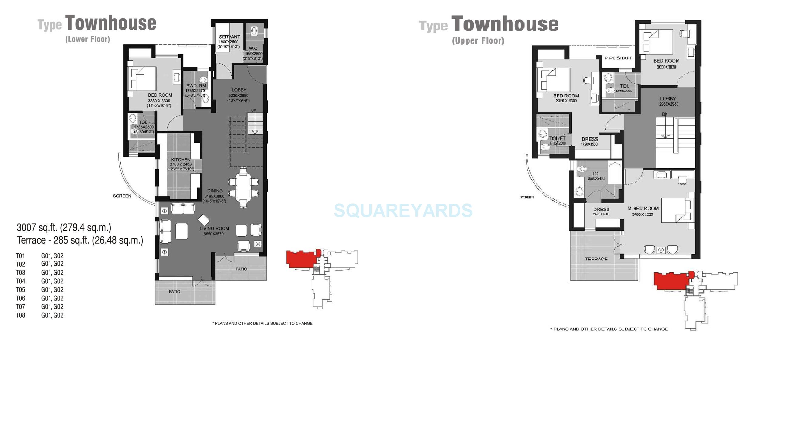 Unitech Escape in Sector 50, Gurgaon @ 97.80 Lac - Floor Plans ...