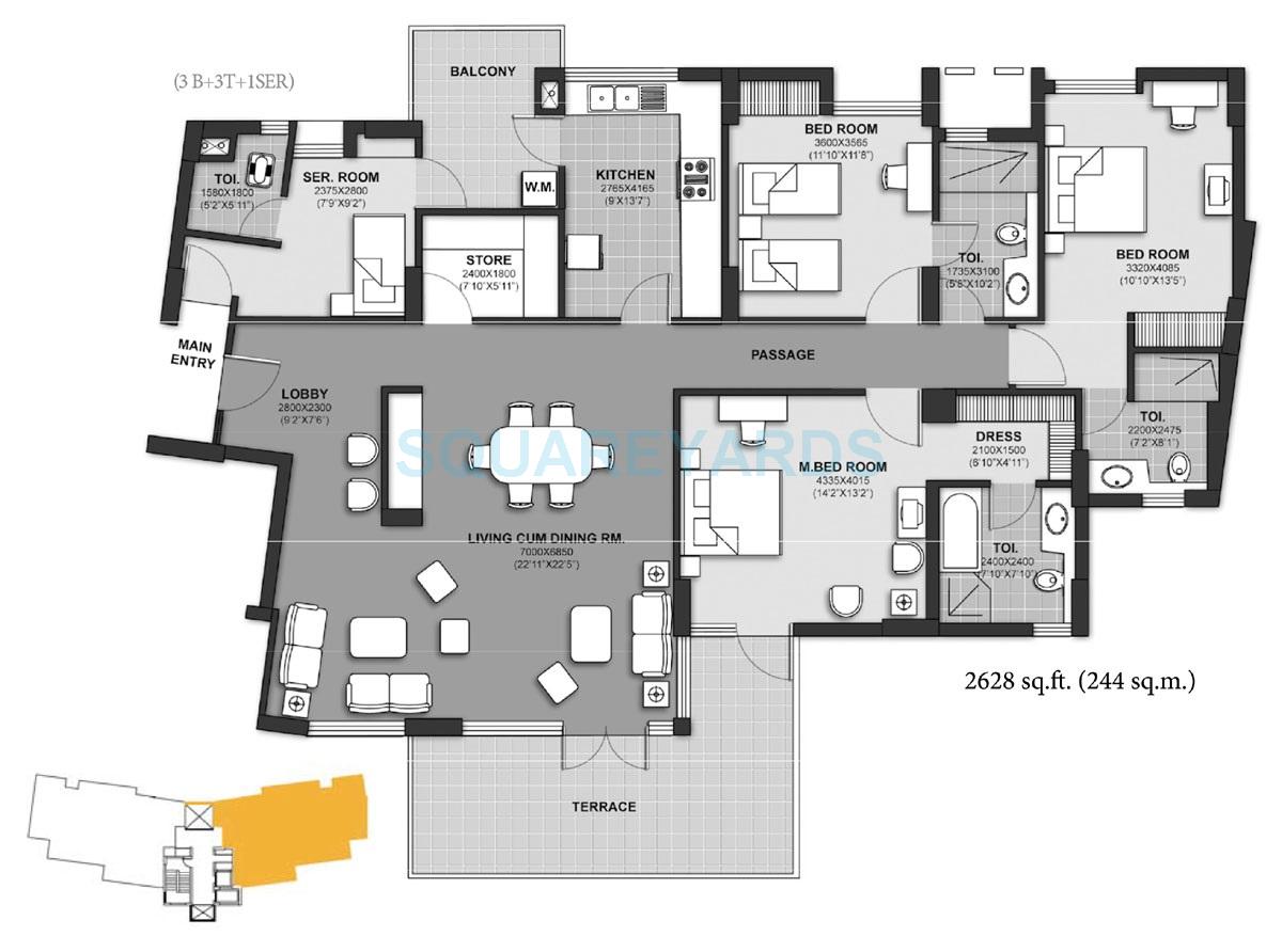 Unitech Harmony Sector 50, Gurgaon | Price List, Floor Plan, Reveiws ...