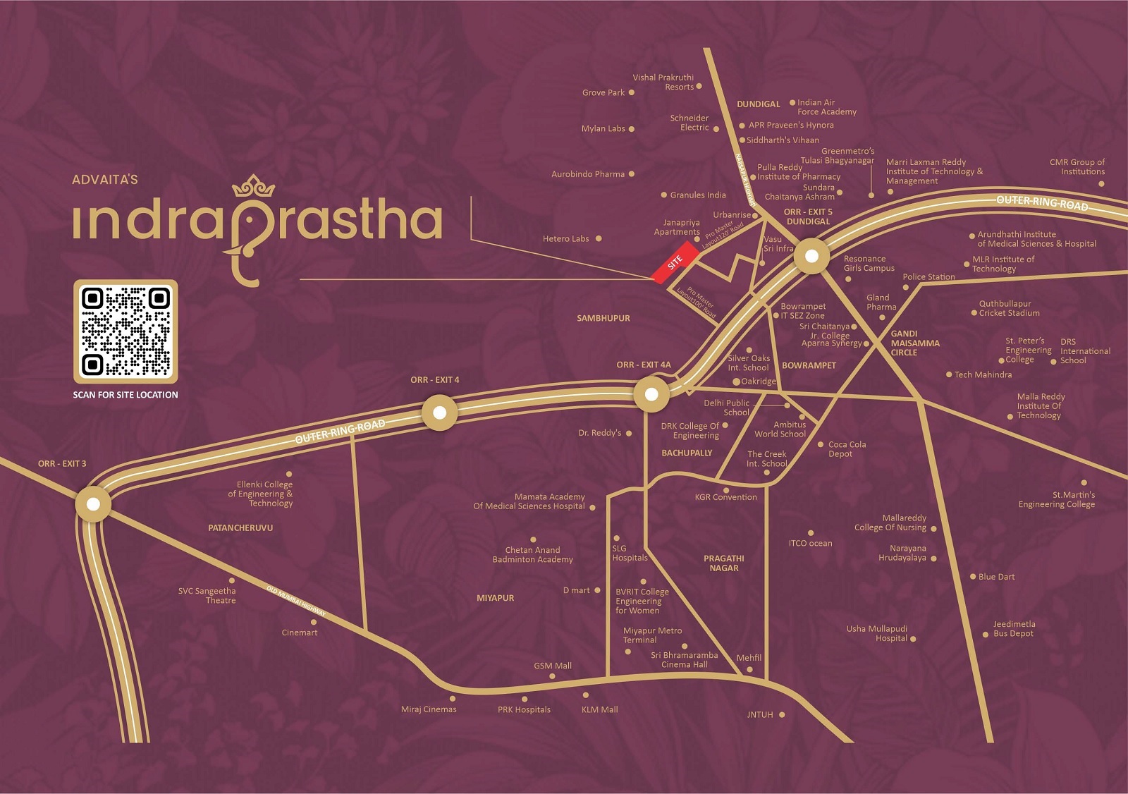 Advaita Indraprastha in Dundigal, Hyderabad @ Price on Request - Floor ...