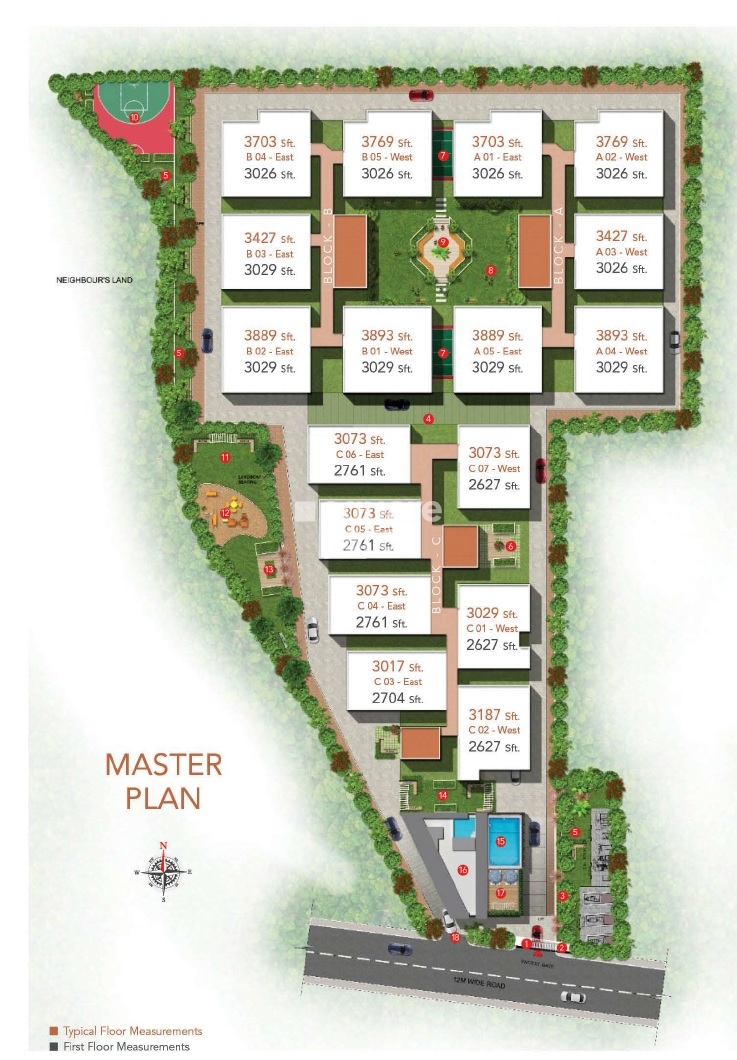 Ankura Urban Trilla in Mokila, Hyderabad @ 1.51 Cr - Floor Plans ...
