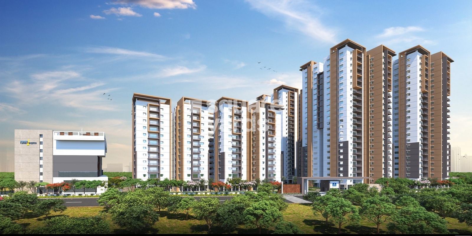 Aparna Cyber Heights in Osman Nagar, Hyderabad @ 95.48 Lac - Floor ...