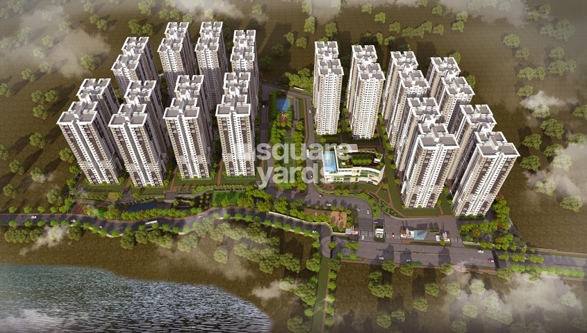 Aparna Sarovar Zicon in Nallagandla, Hyderabad @ 75.11 Lac - Floor ...
