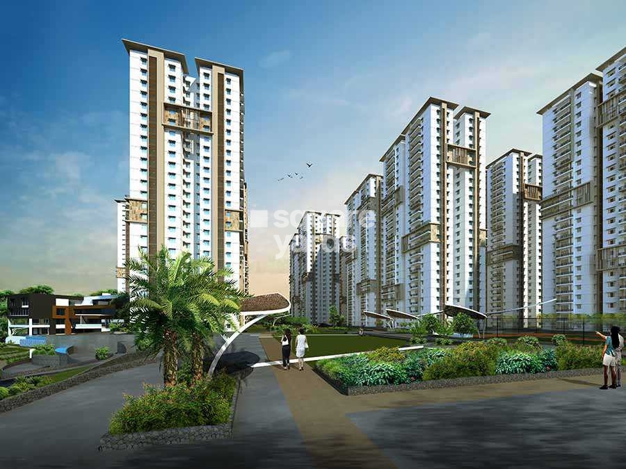 Aparna Sarovar Zicon in Nallagandla, Hyderabad @ 75.11 Lac - Floor ...