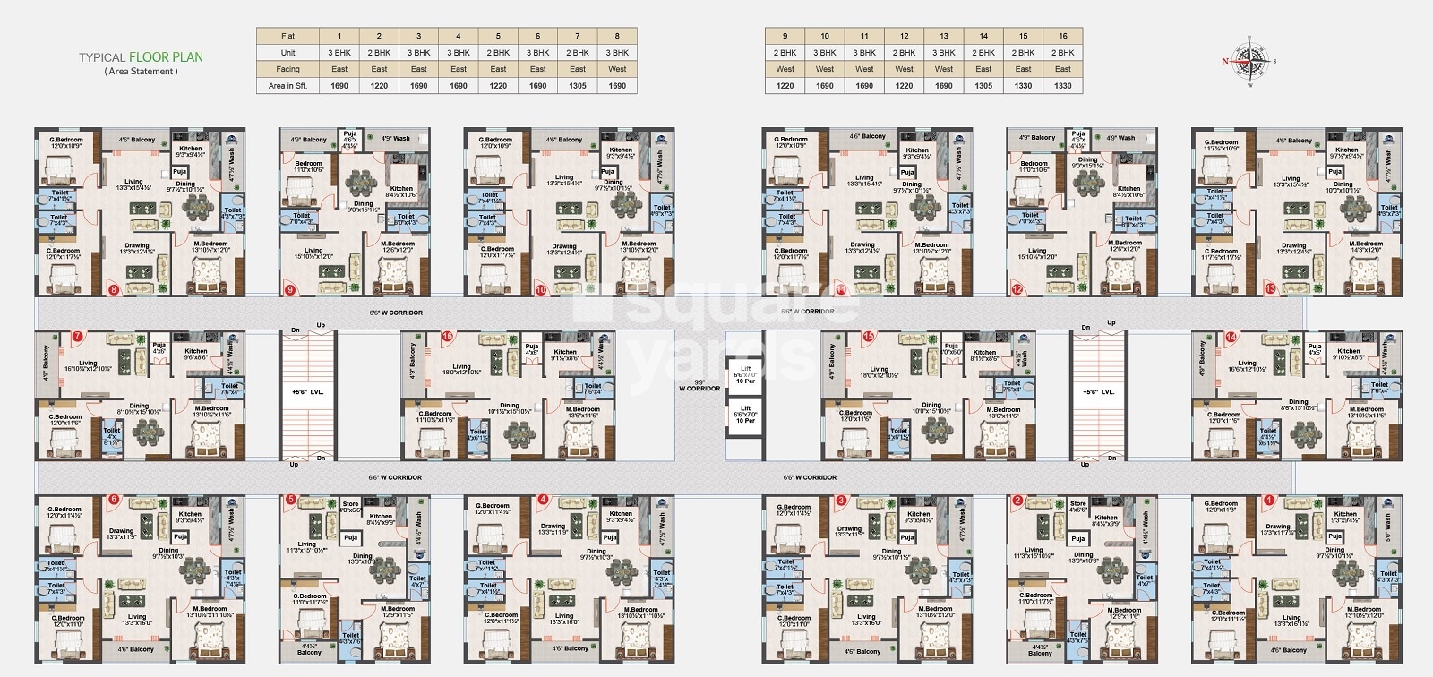 Bhuvanas Urban Greens in Gowdavalli, Hyderabad @ 54.88 Lac - Floor ...