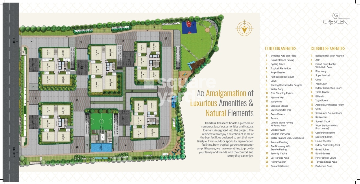 Candeur Crescent in Serilingampally, Hyderabad @ 1.31 Cr - Floor Plans ...