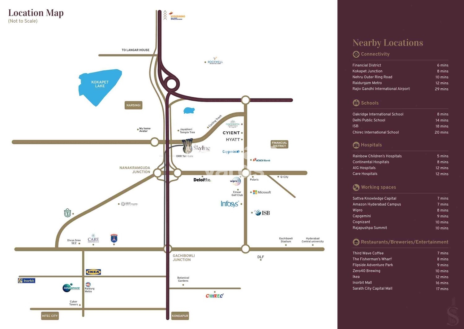 Candeur Skyline in Puppalaguda, Hyderabad @ 4.45 Cr - Floor Plans ...