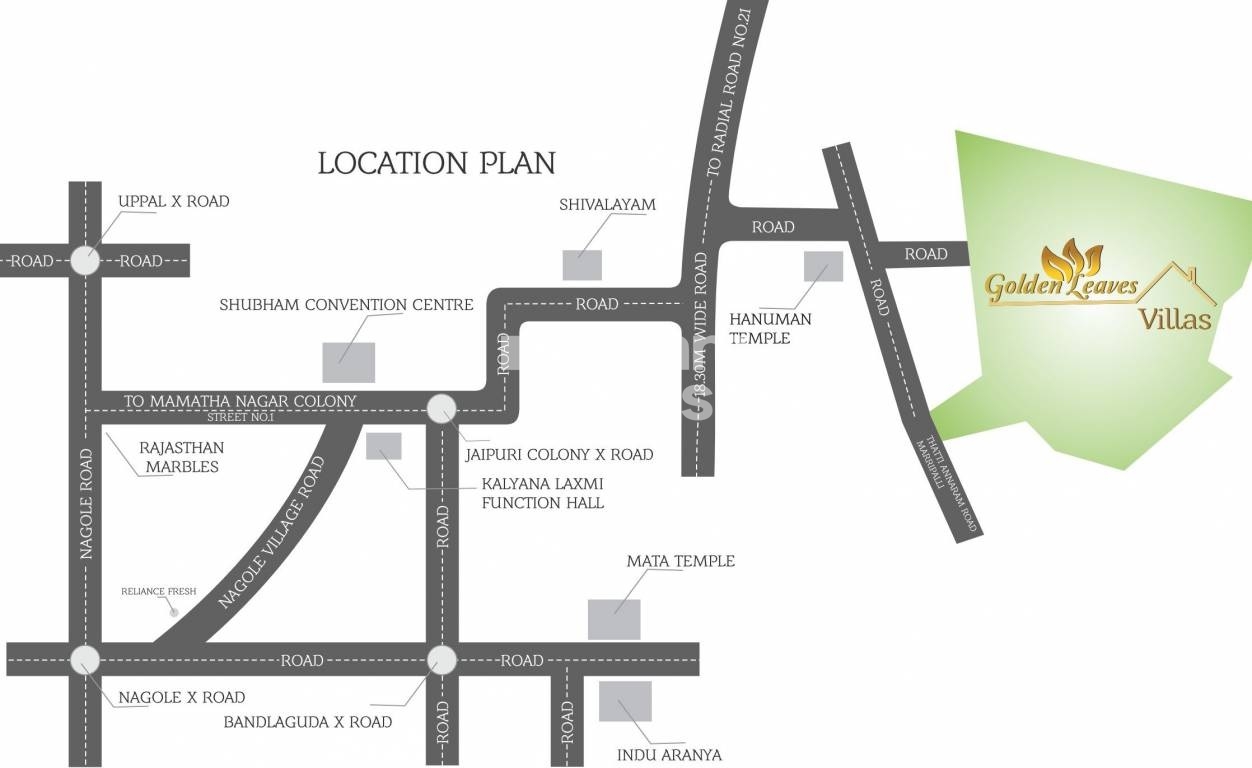 Devi Golden Leaves Villas in Nagole, Hyderabad @ 1.19 Cr - Floor Plans ...