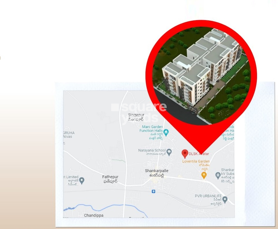 DLSK Avatar Shankarpalli, Hyderabad - Price List, Project Info & Highlights