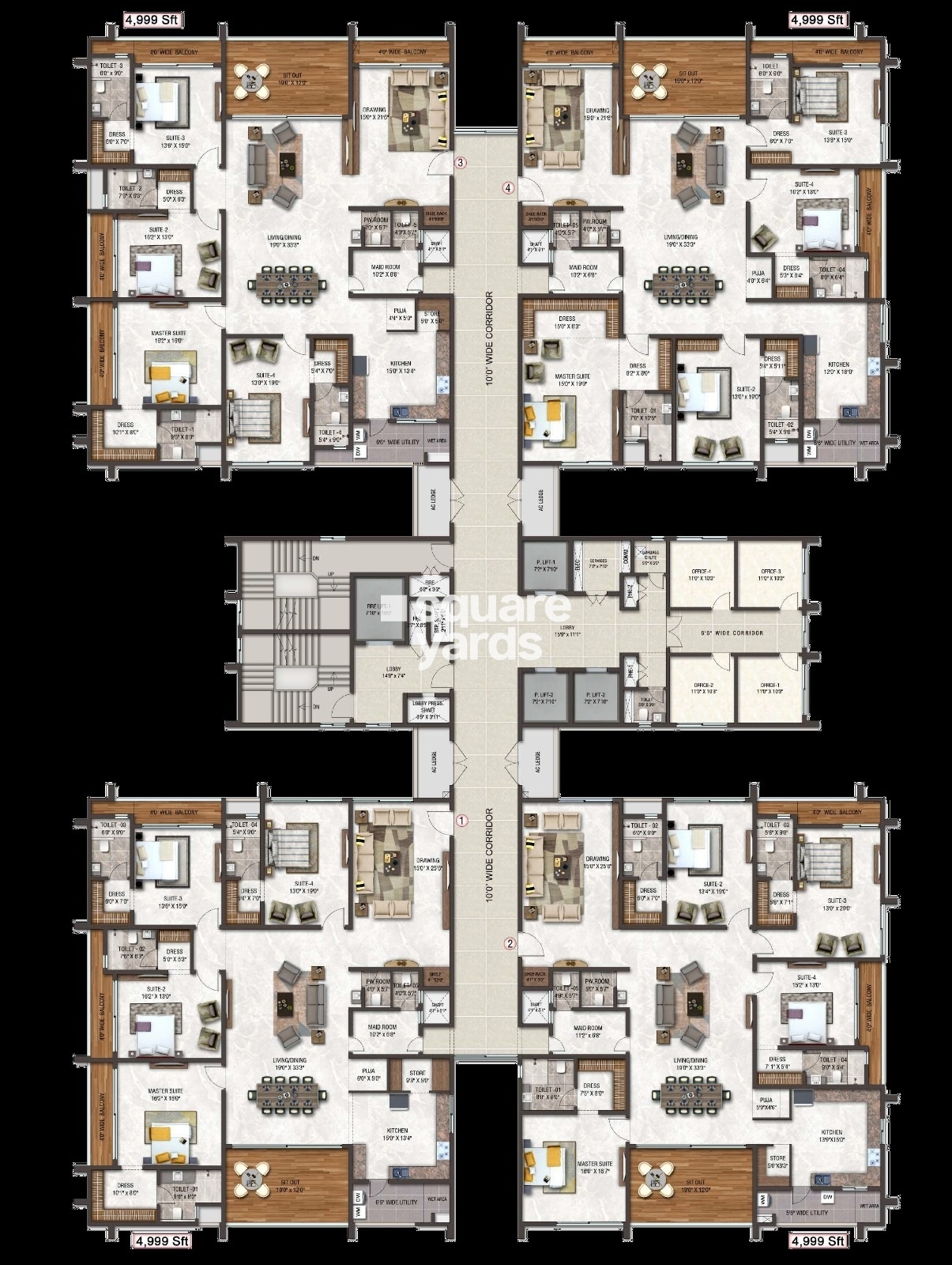 DSR Sky Marq Puppalaguda Hyderabad | Price List, Floor Plan & RERA Details
