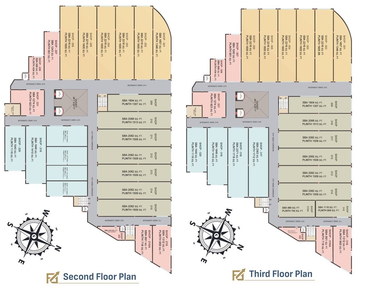 Fairmount Fortune One in Sanath Nagar, Hyderabad @ 62.90 Lac - Floor ...