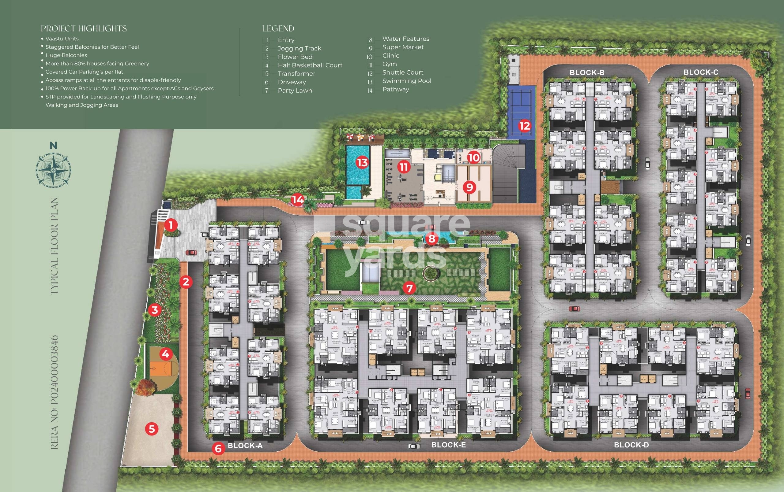 Highrise Forest Edge Hayathnagar, Hyderabad - Price List, Project Info ...