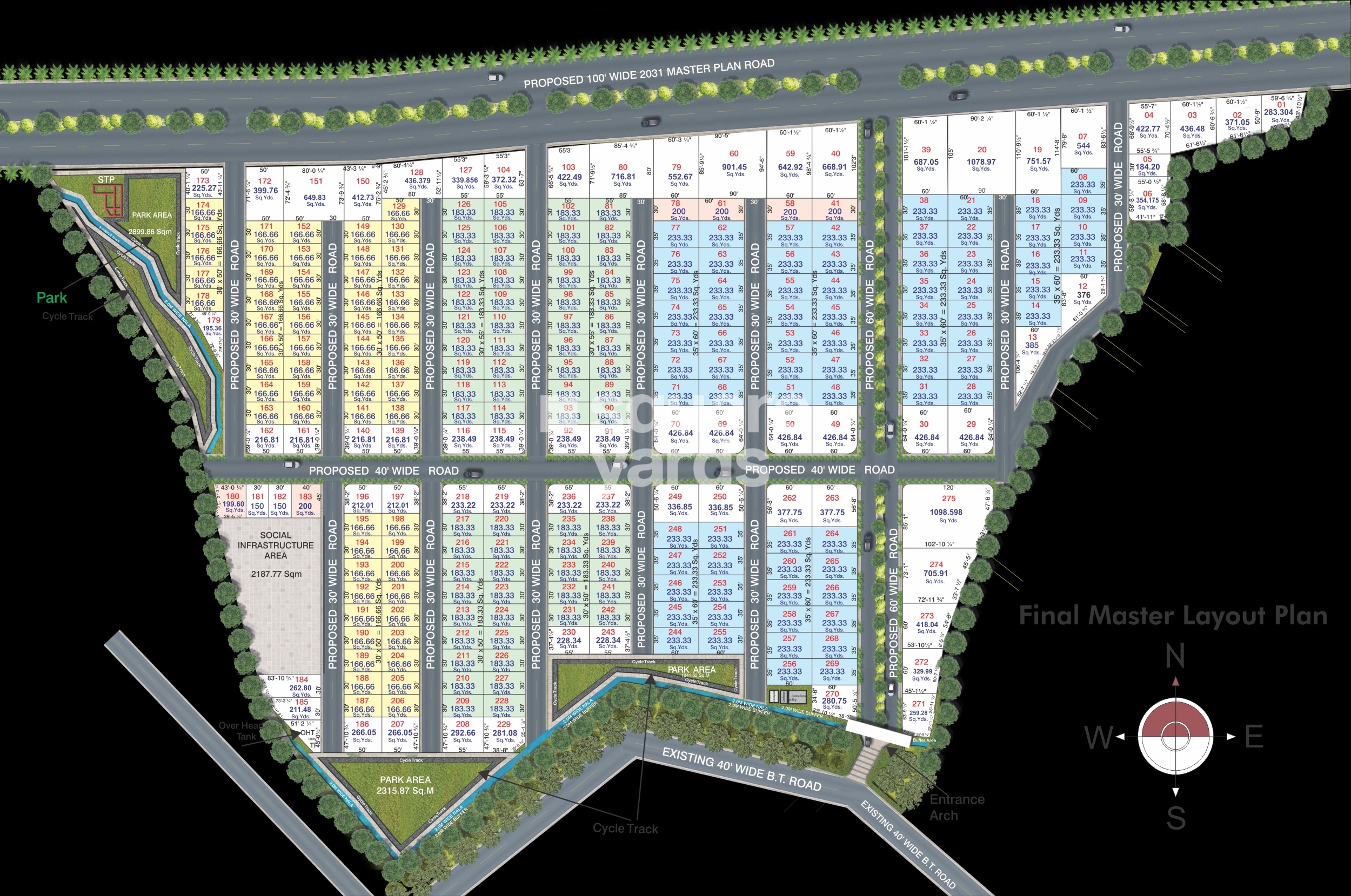 Hilland Brooke Bond Valley in Ghatkesar, Hyderabad @ 63.15 Lac - Floor ...
