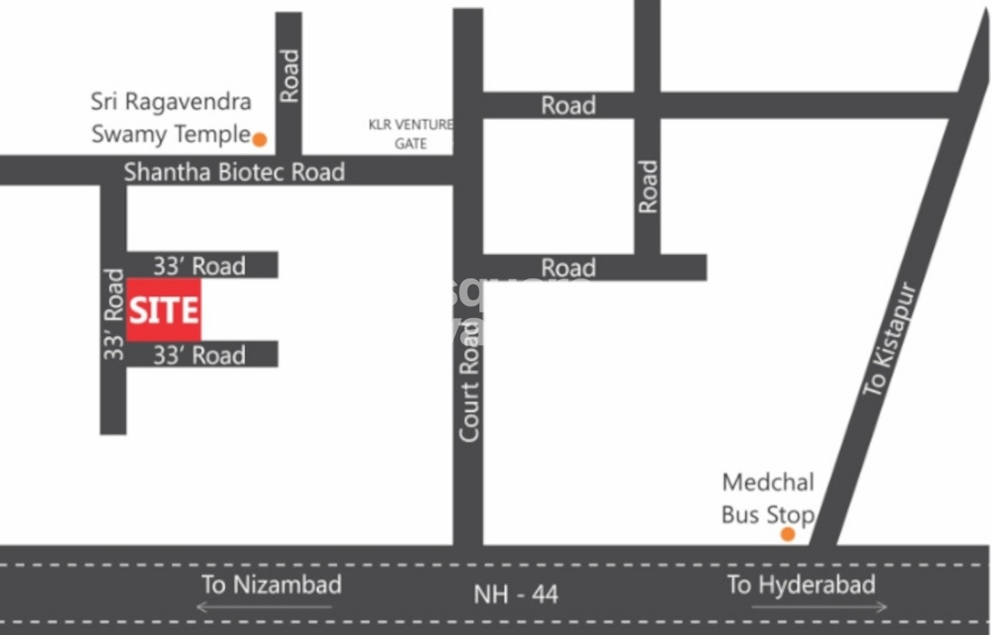 KVSS Srinivasa Nilayam in Medchal, Hyderabad @ 47.92 Lac - Floor Plans ...