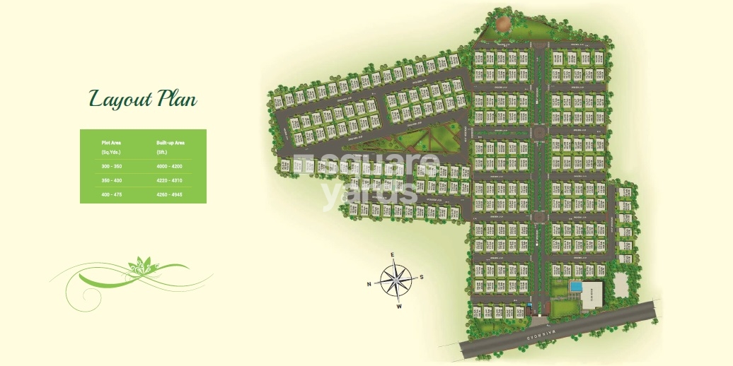 Mayfair Villas Tellapur in Tellapur, Hyderabad @ 2.64 Cr - Floor Plans ...