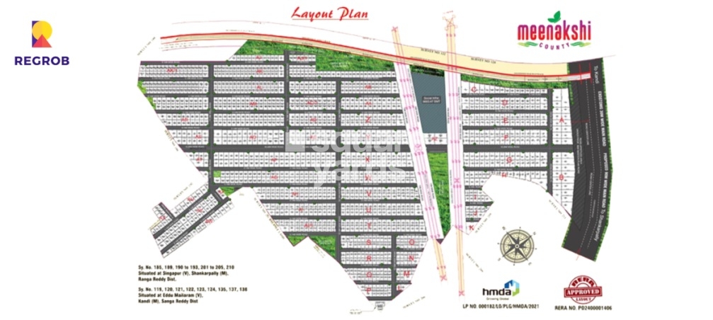 Meenakshi County in Shankarpalli, Hyderabad @ 35.02 Lac - Floor Plans ...