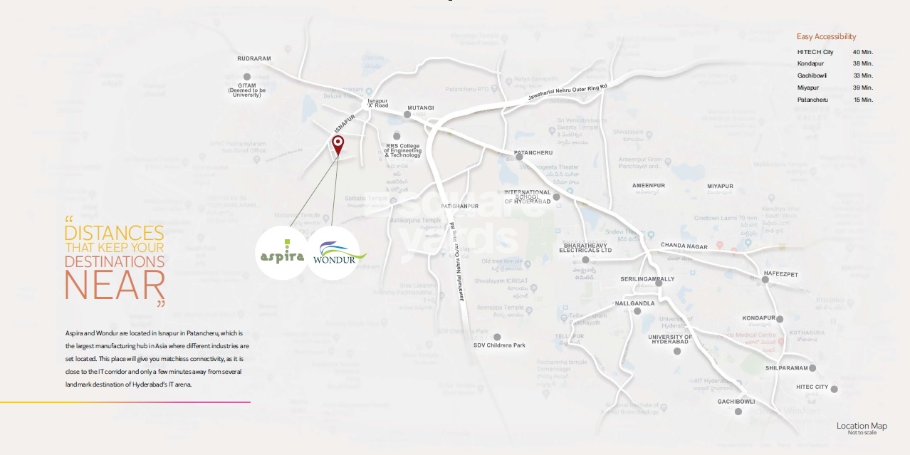 MKT Aspira in Isnapur, Hyderabad @ 24.43 Lac - Floor Plans, Location ...