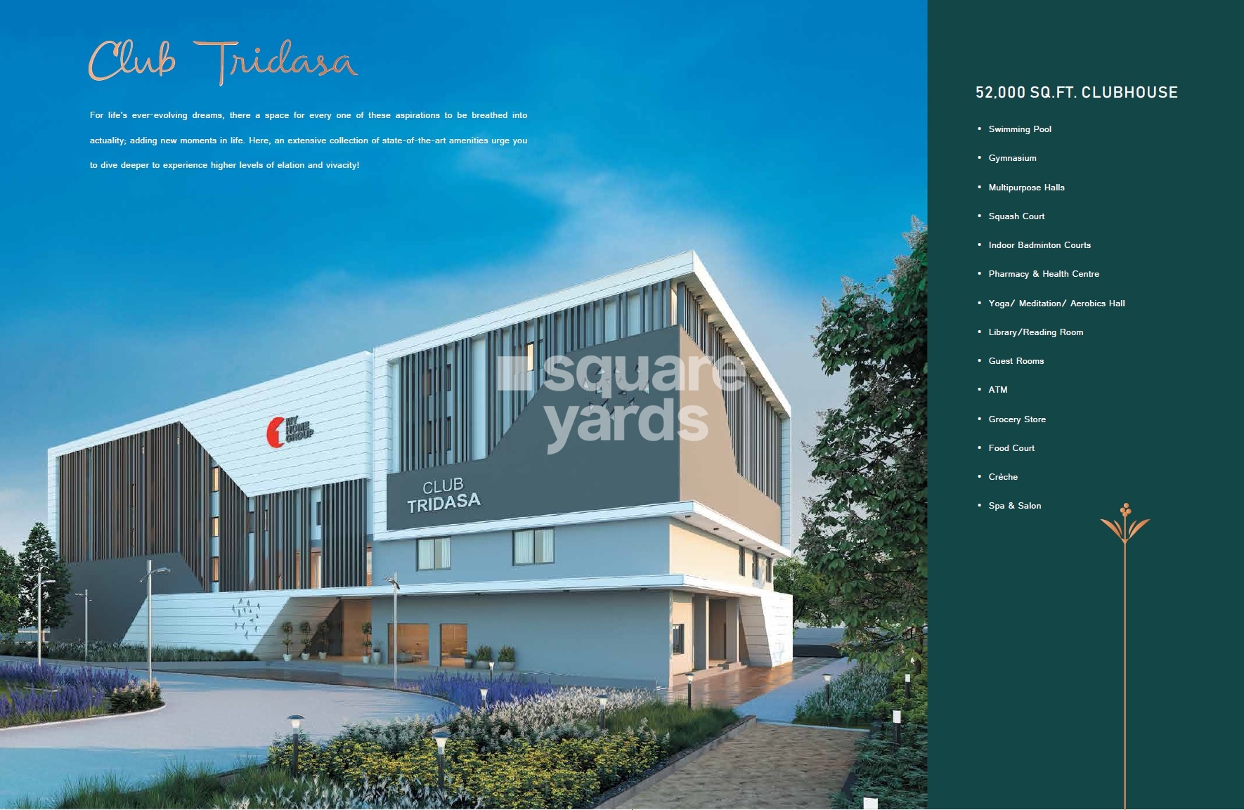 My Home Tridasa in Tellapur, Hyderabad @ 98.99 Lac - Floor Plans ...