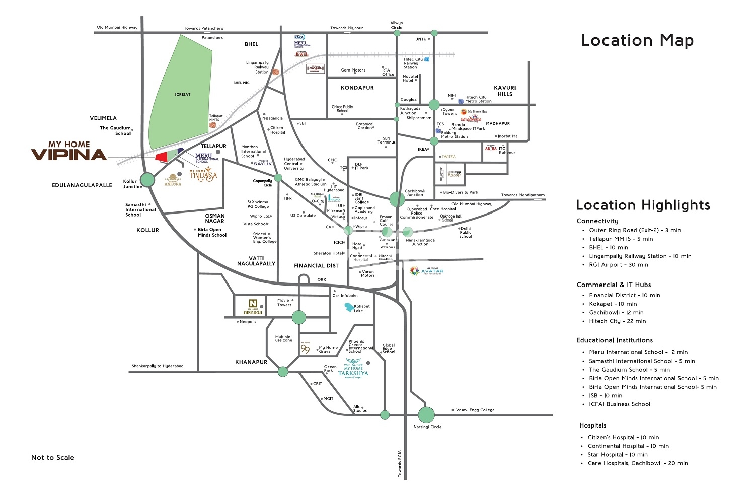My Home Vipina Tellapur Hyderabad | Price List, Floor Plan & RERA Details