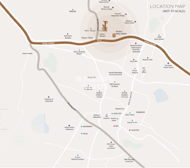 Narenn Primark Inspira in Miyapur, Hyderabad @ 81.39 Lac - Floor Plans ...