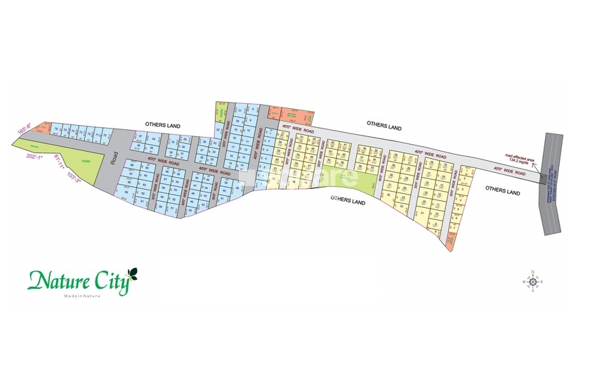 Nature City Shadnagar in Shadnagar, Hyderabad @ 27.20 Lac - Floor Plans ...