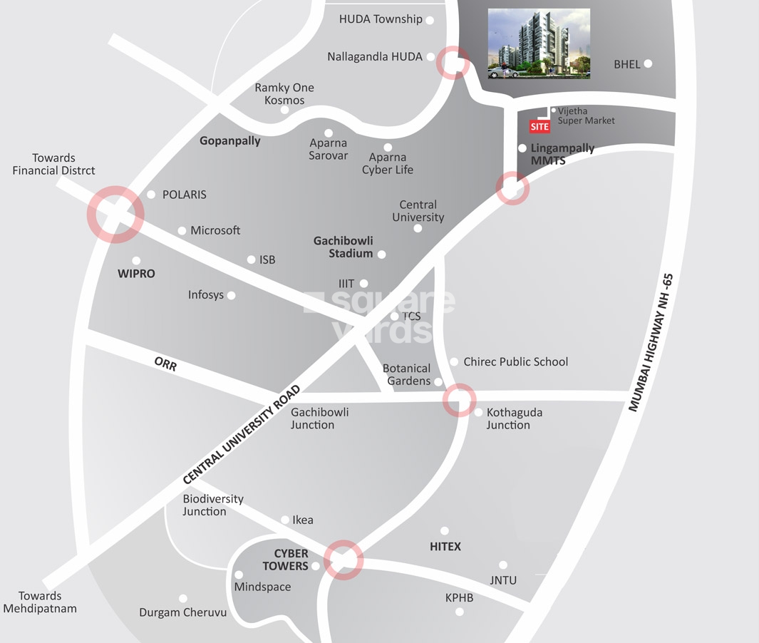 Niharika Landmark in Serilingampally, Hyderabad @ 1.00 Cr - Floor Plans ...