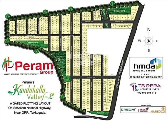 Peram Kandakatla Valley in Tukkuguda, Hyderabad @ Price on Request ...
