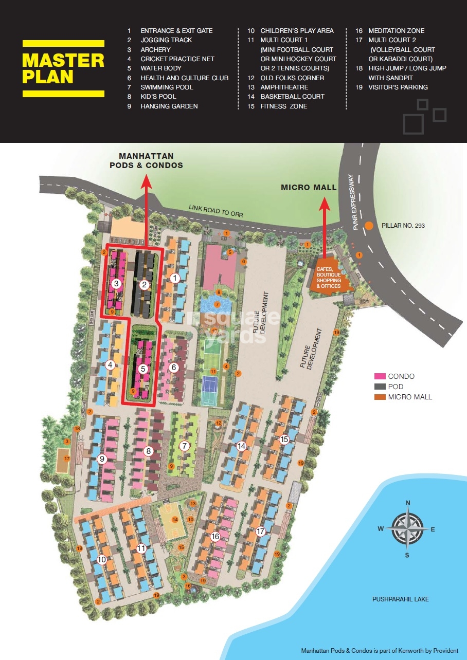 Provident Manhattan Pods and Condos Photos - Rajendra Nagar, Hyderabad