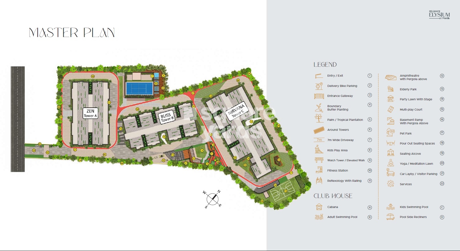 Reliance Elysium Mokila, Hyderabad - Price List, Project Info & Highlights